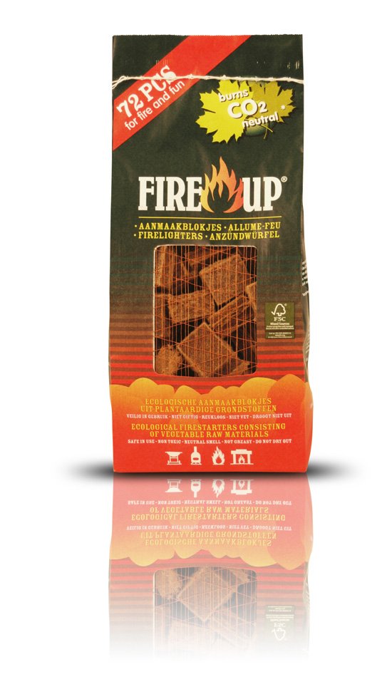 Fire Up firelighters 72 pieces │ Firepit-online.com