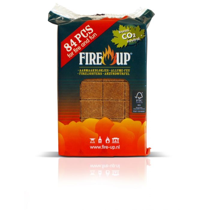 Firelighters Fire-Up │ 84 pices │Firepit-online.com