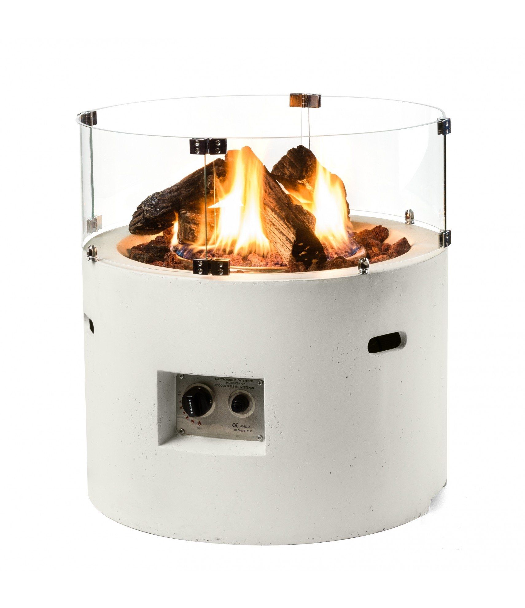 Happy Cocooning Glass Screen Surround Round Large