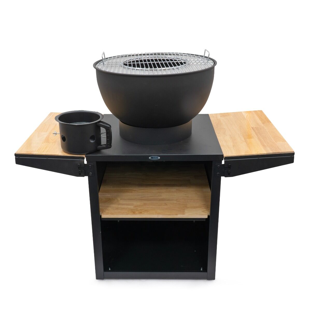 HEAT Kjok outdoor kitchen black | With baking tray and grill grate