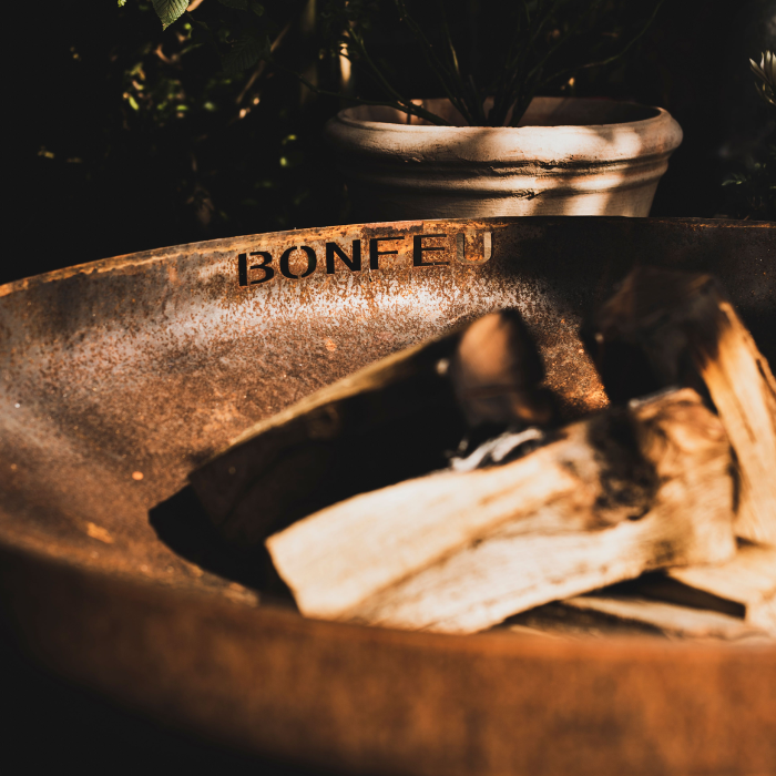 BonFeu Fire bowl BonBowl Plus CortenSteel Ø80 cm| Firepit-Online.com